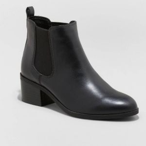 a new day | Shoes | A New Day Ellie Chelsea Black Booties | Poshmark